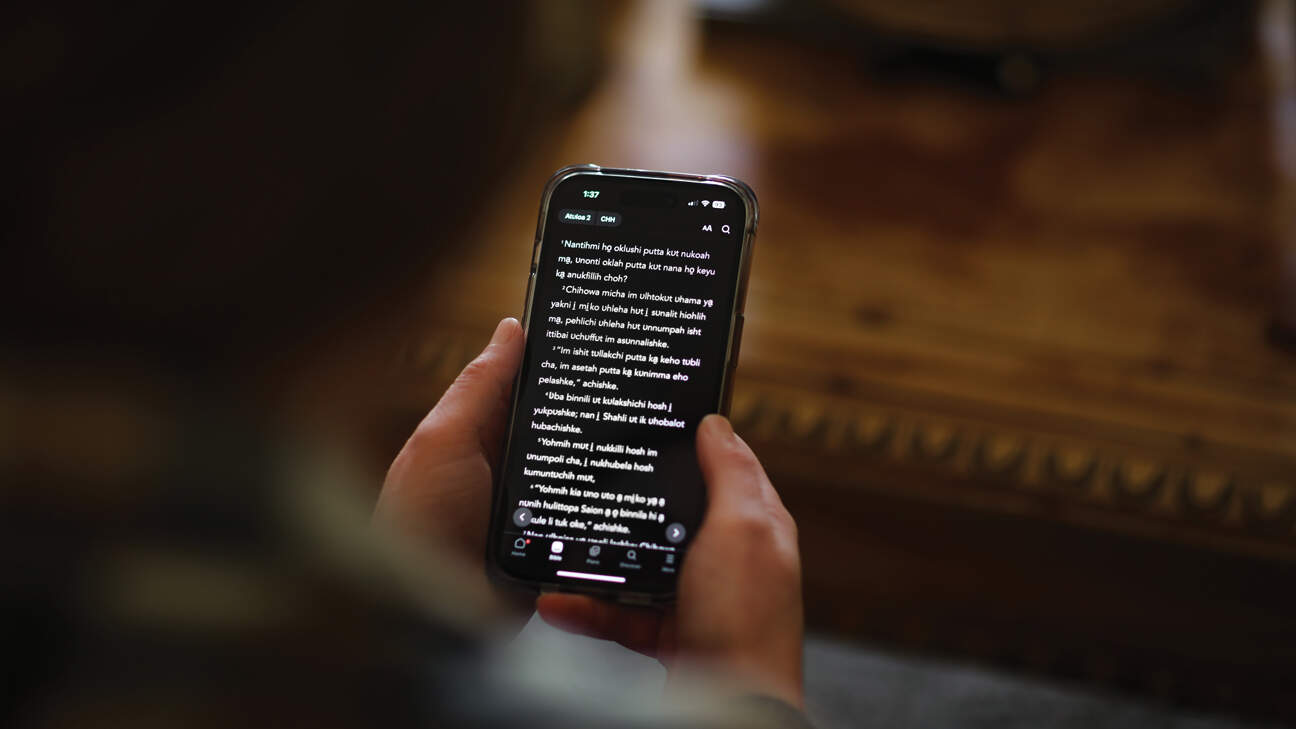 The Choctaw Bible now available in digital format - Biskinik
