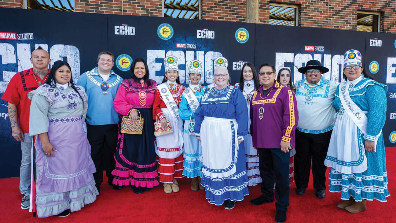 Marvel Studios unveils 'Echo' at Choctaw Day celebration - Biskinik