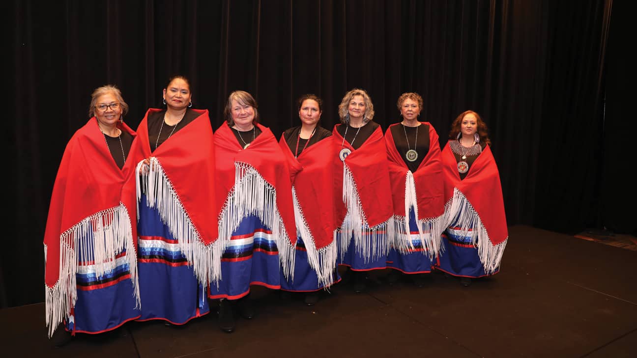 Choctaw women's veteran group, Tvshka Ohoyo Alliance unveiled - Biskinik